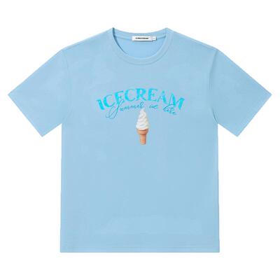 CLIMAXVISION冰淇淋印花短袖T恤