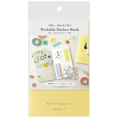 日本MIDORI烫金手帐贴纸离型纸本