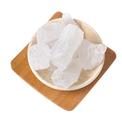 精选优质枯矾500克枯矾粉煅白矾炙白矾煅明矾苦矾枯矾熟矾块状