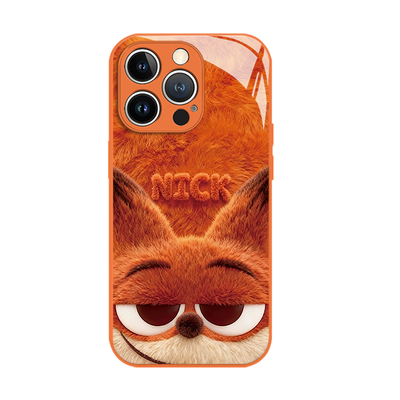 毛绒尼克狐朱迪适用OPPO手机壳