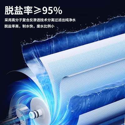 净清源RO膜滤芯纯水机75g100g400g600g反渗透反渗透通用滤芯