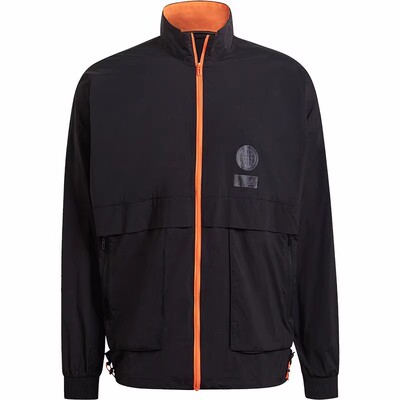 阿迪达斯男子立领训练运动夹克