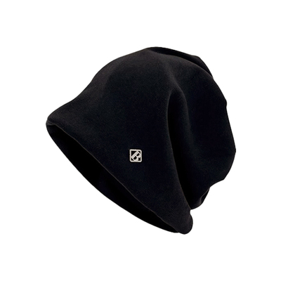 冷帽女士高级感金属小标秋冬