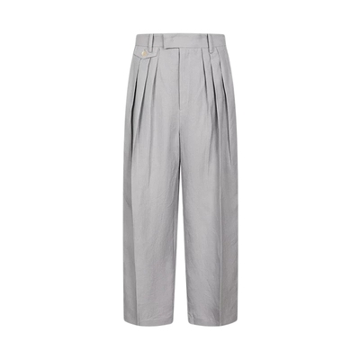 【季末折扣】JNBY/江南布衣26夏新品休闲裤宽松锥形裤5Q4E10530