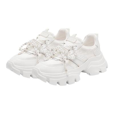 思加图厚底增高老爹鞋运动休闲鞋