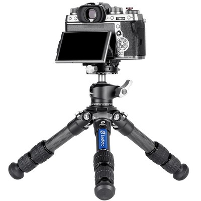 Leofoto徕图LS-223C迷你三脚架单反相机摄影便携碳纤脚架云台套装