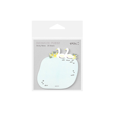 日本midori旗舰店纸雕两款便签贴