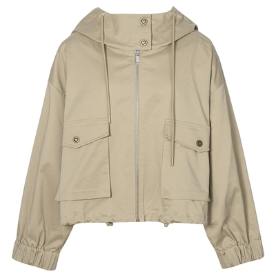 【0元入会1件9折】诗凡黎休闲夹克女SE7310111伊芙丽outlets店