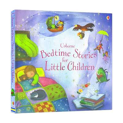Usborne 英文原版 Bedtime Stories for Little Children 儿童睡前故事 五个故事精装合辑 亲子共读英语启蒙绘本故事书