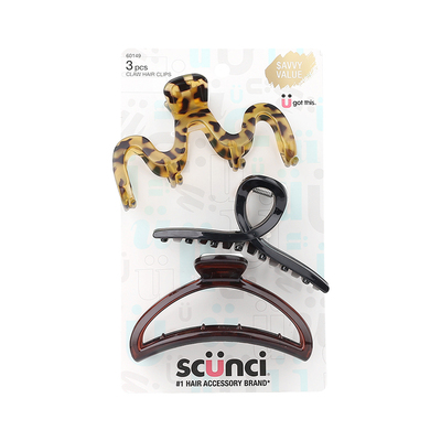 美恩诗中号鲨鱼夹经典简约抓夹