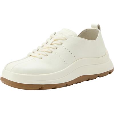 Bata休闲鞋女2026春季商场新款百搭舒适通勤牛皮运动鞋AD126AM6