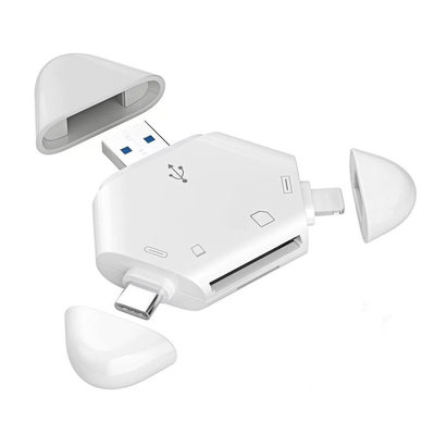 相机读卡器sd卡尼康ccd适用17苹果16/15/14索尼佳能r50富士口传输tf内存OTG转换器安卓typec头照片传手机电脑