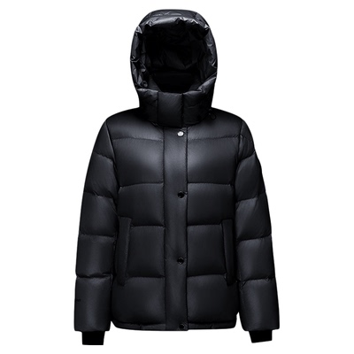 波司登鹅绒保暖短款泡芙羽绒服女