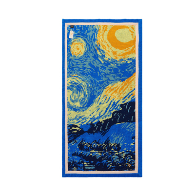 洁玉星瀚浴巾大师艺术长绒棉