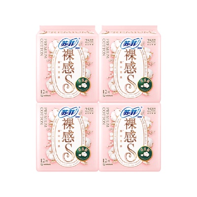 苏菲裸感贵族棉精致卫生巾