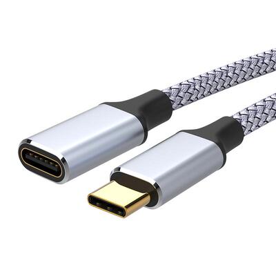 USB3.1Gen2公对母延长线TYPE-C