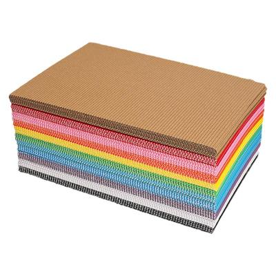 曼蒂克彩色瓦楞纸手工