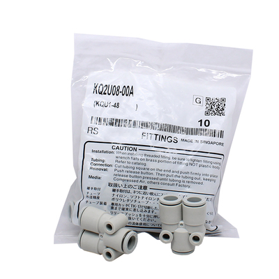 气动弯头接头KQ2L4-6-8-10-12-16