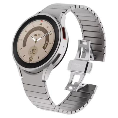 三星watch654不锈钢金属表带