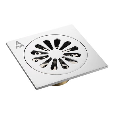 【黄铜防臭芯】埃美柯淋浴地漏