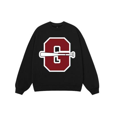 重磅男款美式休闲青少年圆领卫衣