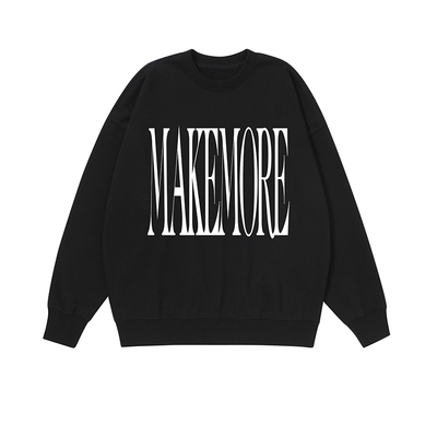 Makemore大MAKE刺绣基础卫衣