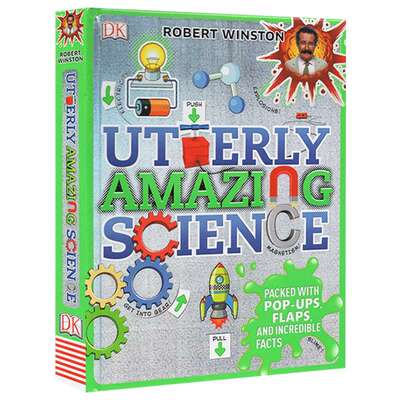 Utterly Amazing Science 惊人的科学 英文原版 DK百科书 精装翻翻操作立体书 科学启蒙认知 英文版进口原版英语书籍儿童图书