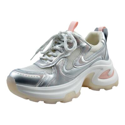 度嘉班妮休闲圆头运动女鞋系带