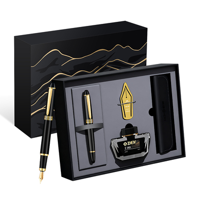 英雄钢笔5077商务办公礼盒套装