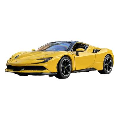 比美高法拉利SF90汽车模型玩具车