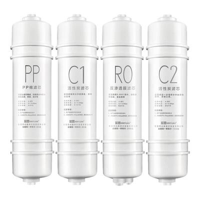 芯园通用美的净水器M6滤芯MRC1686A 1587B 1586A MRO107 121B-4机