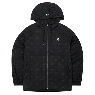 MLB官方梭织夹克NY老花防风衣2025新款男女款运动服外套3AWJM0453