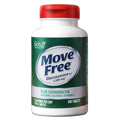 美国进口MoveFree软骨素加钙片