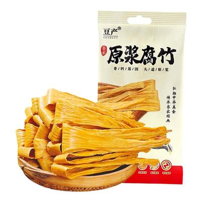 喜粮晨豆产客家原浆腐竹