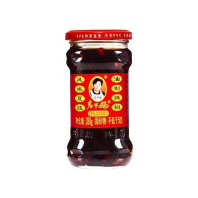 老干妈风味豆豉油制辣椒280g