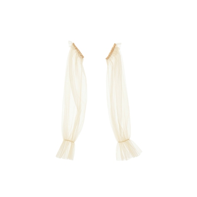 遮肉显瘦~甜美网纱韩系大臂袖套