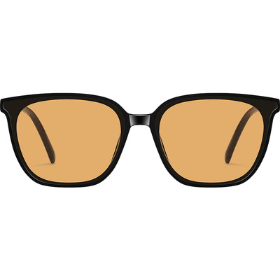 黑框茶色防紫外线强光开车太阳镜