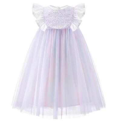 【公主系列】MINIPEACE太平鸟童装女童蓬蓬连衣裙夏季生日公主裙