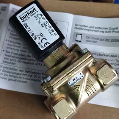 宝德电磁阀6281EVA13OEPDMG1224VDC00224898221898burkert