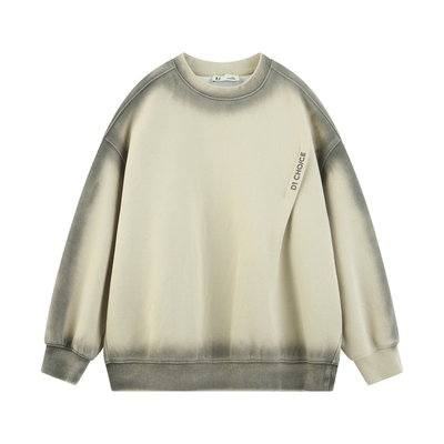 ei童装儿童长袖套头晕染卫衣