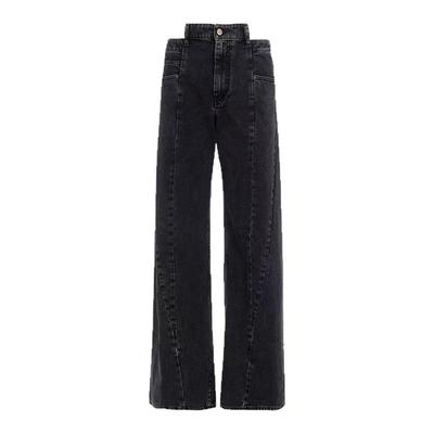 MAISON MARGIELA 春夏新款女士解构阔腿牛仔裤银泰百货 301574