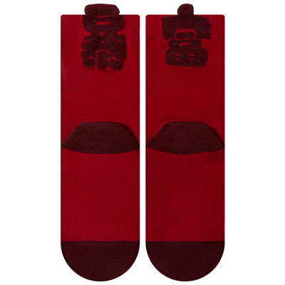 moremoli女纯棉柔软舒适中筒袜