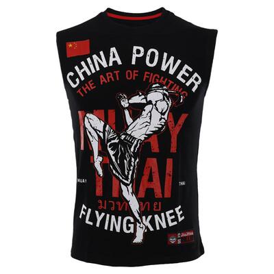 无袖搏击训练运动背心速干MMAUFC