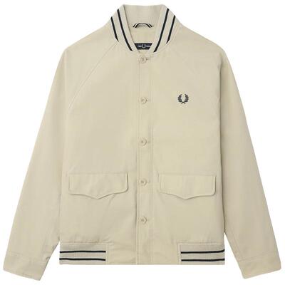 FREDPERRY排扣棒球夹克英伦时尚