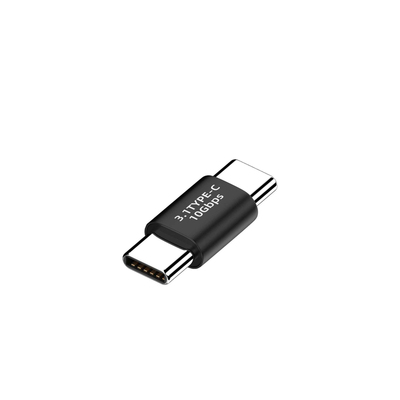 USB转接头Typec公对母手机平板电脑10G雷电数据线延长90度L形U型直角弯头typec转换器PD100W快充8k全功能投屏