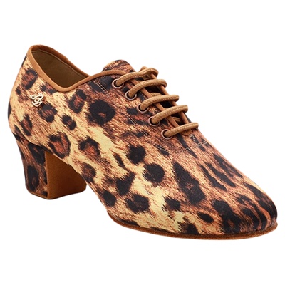 女式软底时尚豹纹拉丁/摩登鞋