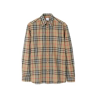 棉质宽松衬衫BBY巴宝莉