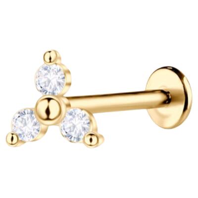 螺丝拧医用型养耳洞睡觉耳钉