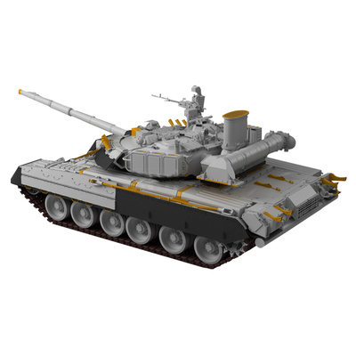 恒辉模型T-80U主战坦克拼装