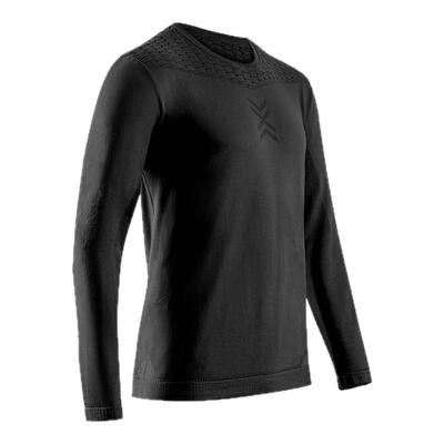 X-BIONIC X-ENTIAL女士长袖上衣圆领控温透气舒适宽松训练t恤